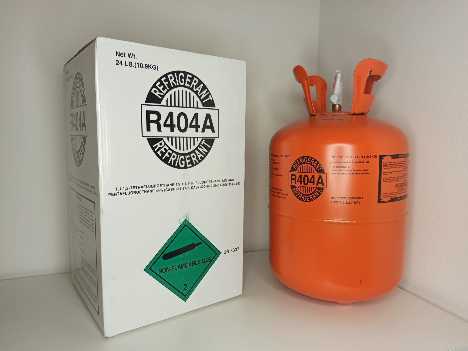 Gas Refrigerante R404 – Tanque de 24 Lbs (10.9 Kg) – Frio Panama